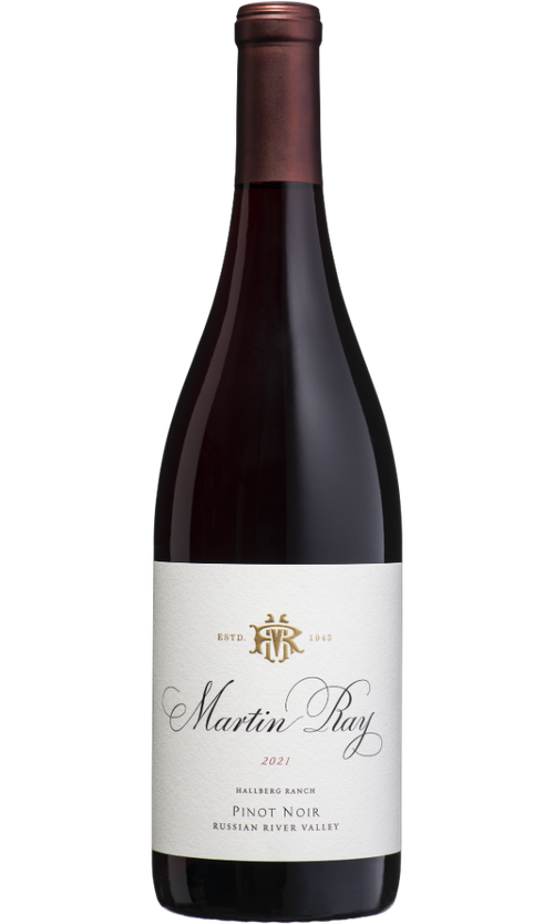 2021 Martin Ray Pinot Noir Hallberg Ranch Green Valley of Russian River ...
